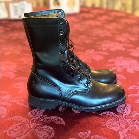 Shoes | Mens Vintage Genesco Military Boots Combat Post Vietnam War ...